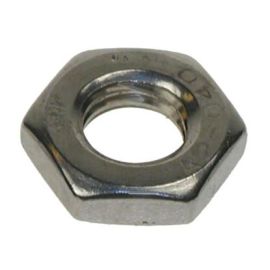 A2 Stainless Steel Half Nut / Lock Nut DIN 439 - UKStainless